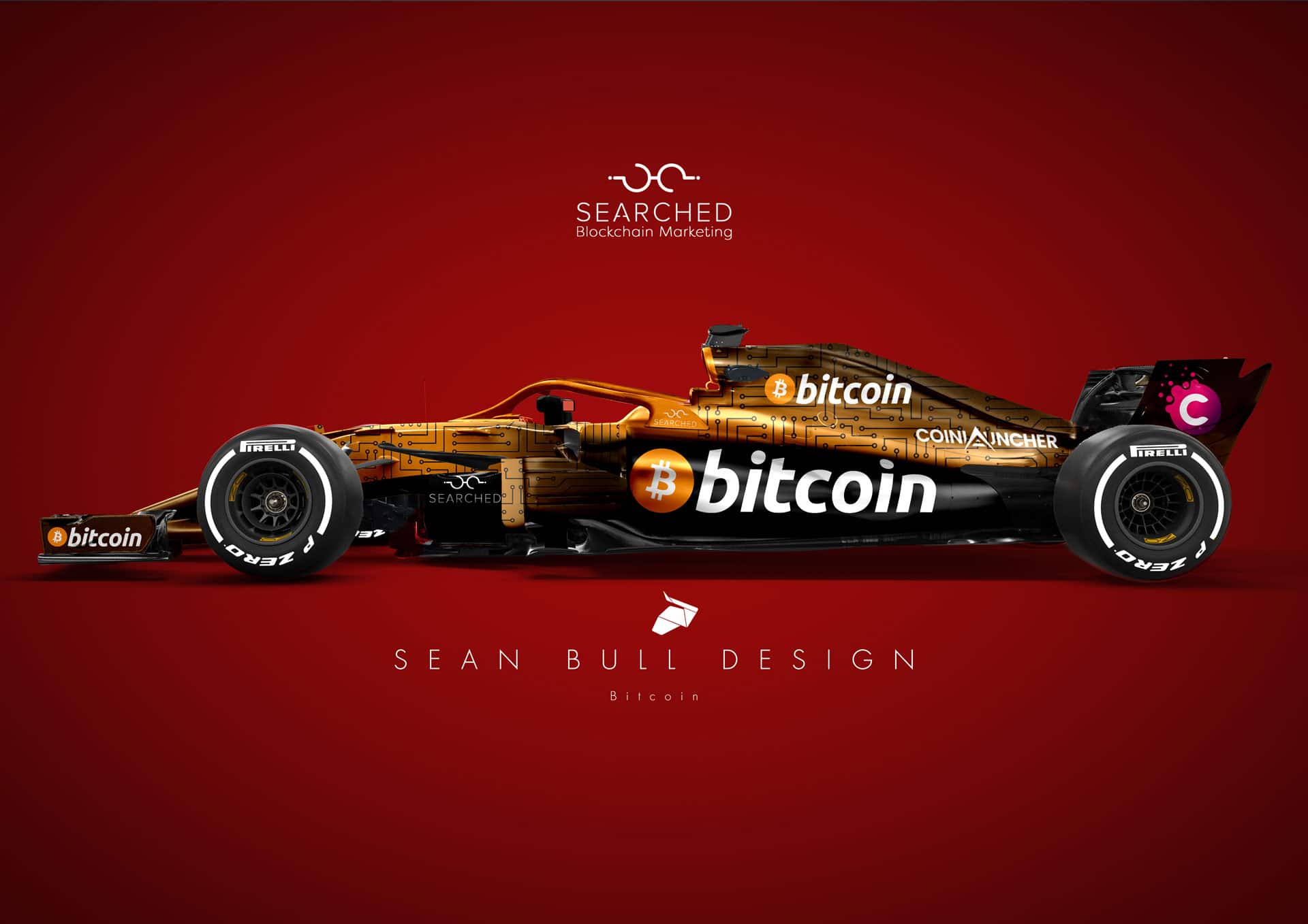 Blockchain F1 - Cryptocurrency Motorsport Concepts | Bitcoin Sponsorship
