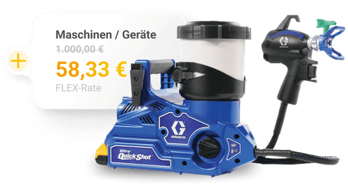 MEG Rhein Ruhr | Maler Equipment flexibel mieten