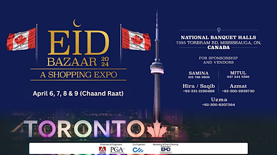 2024 Eid Celebrations Near Toronto: Top Picks