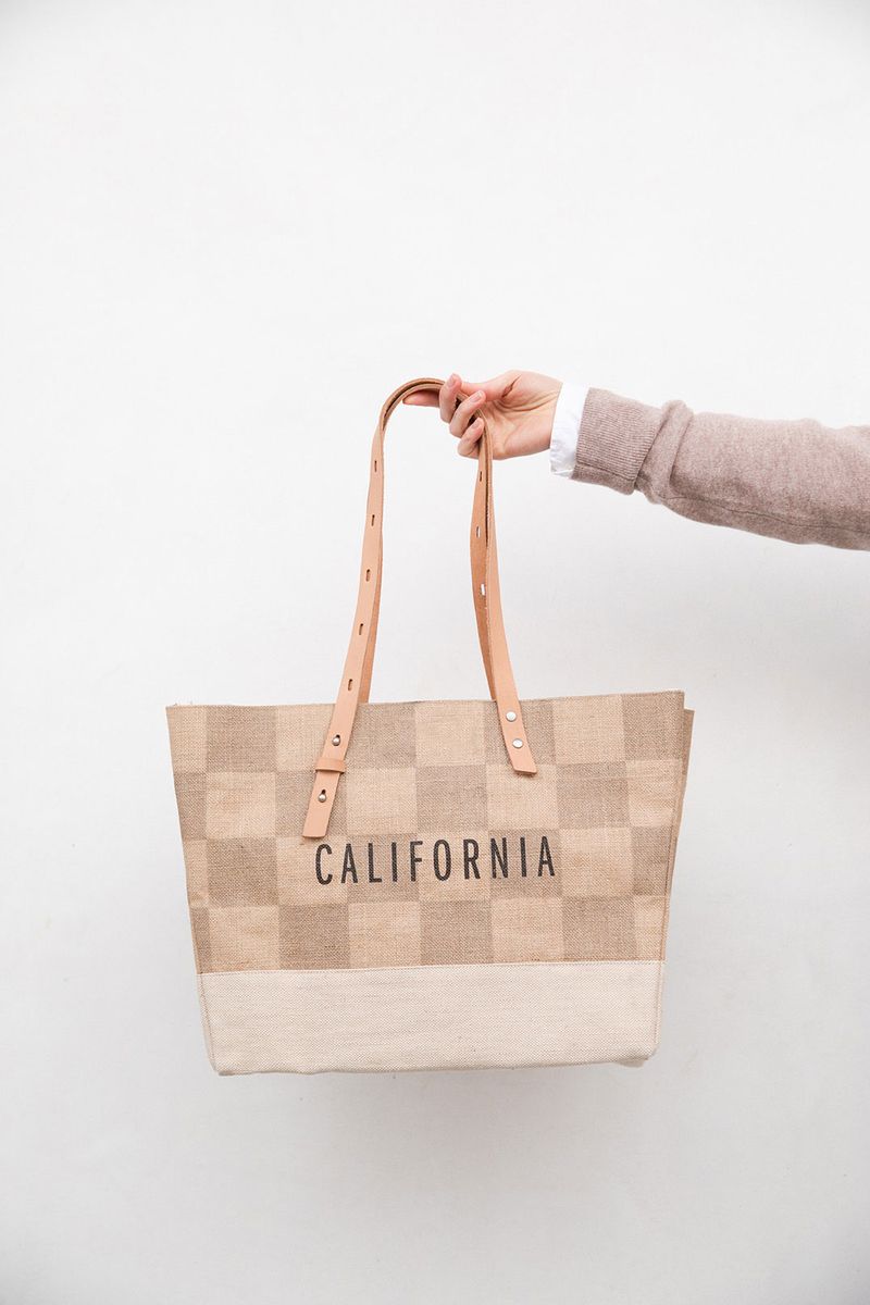 Apolis® Shoulder Market Bag Collection With Checker