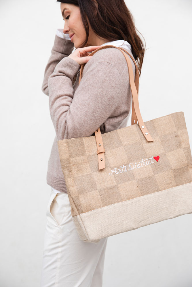 Apolis® Shoulder Market Bag Collection With Checker