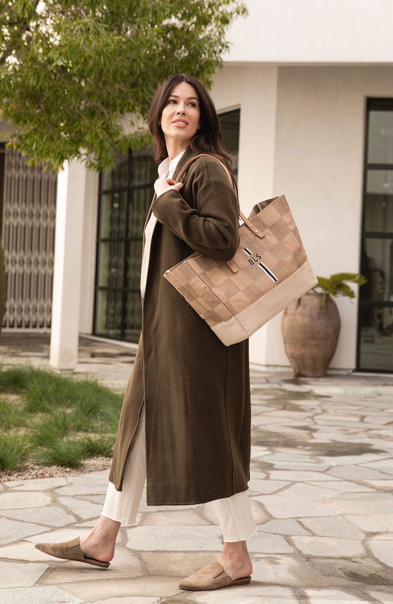 Apolis® Shoulder Market Bag Collection With Checker