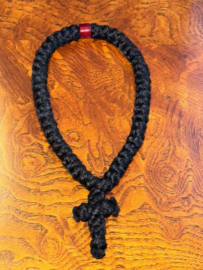 50-Knot Mount Athos Orthodox Prayer Rope - Authentic Handcrafted ...