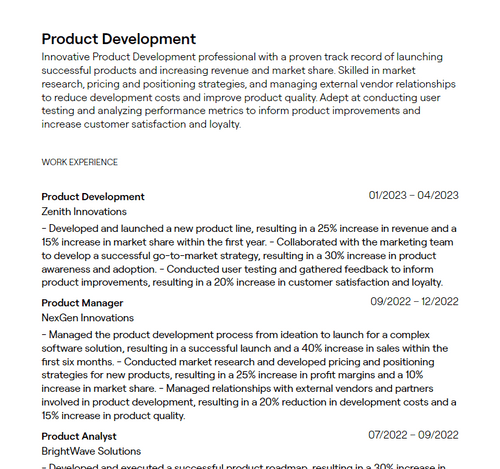 5+ Production Manager Resume Examples [with Guidance]