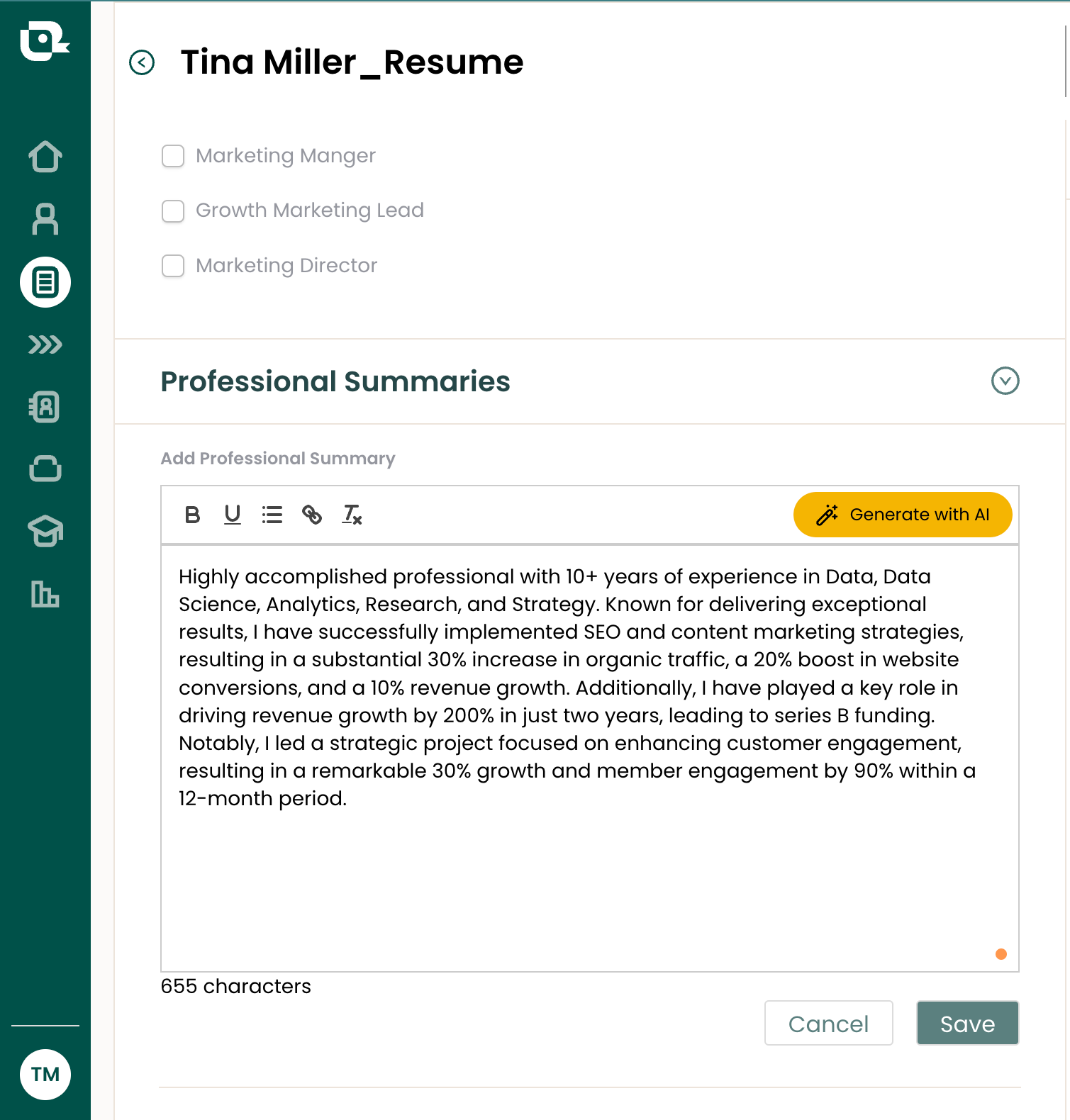Projects In Resumes: Where Do They Belong? (And How to Make Them Shine ...