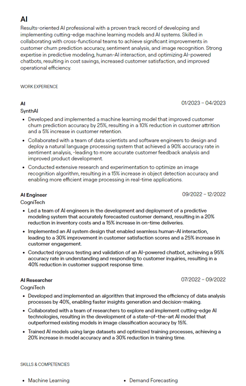 1,000+ Resume Examples (+Tools & Guidance) to Win in 2023