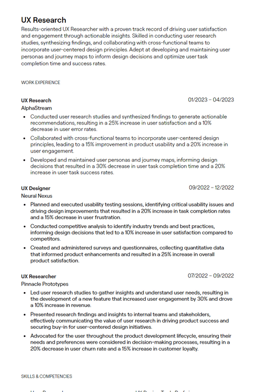 1,500+ Resume Examples (+Tools & Guidance) to Win in 2024