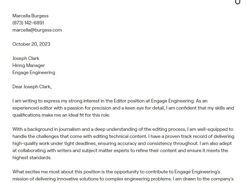 7+ Editor Cover Letter Examples (with In-Depth Guidance)