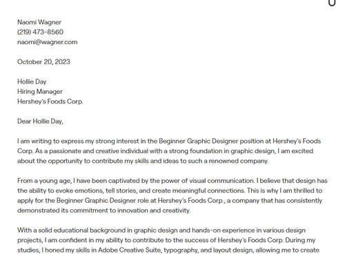 10+ Graphic Designer Cover Letter Examples (with In-Depth Guidance)
