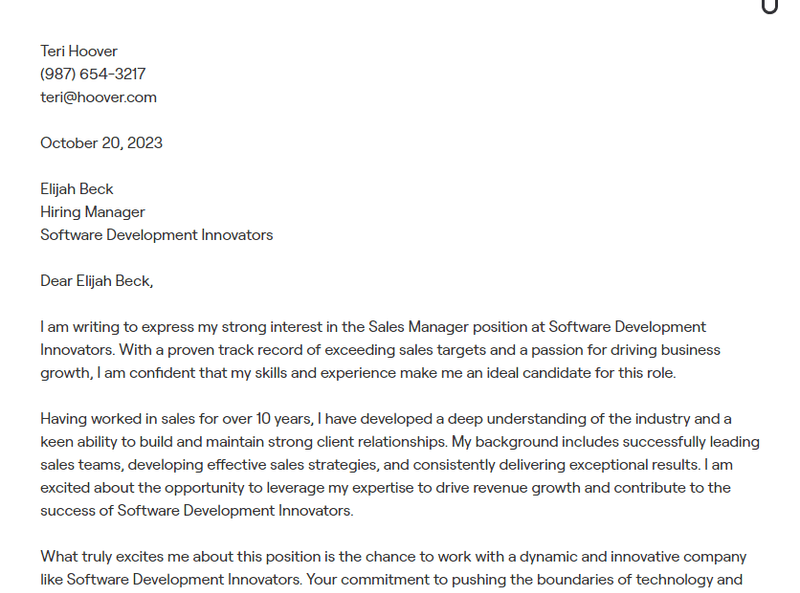 9+ Account Manager Cover Letter Examples (with In-Depth Guidance)