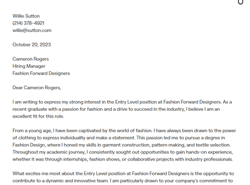 1+ Entry Level Cover Letter Examples (with In-Depth Guidance)