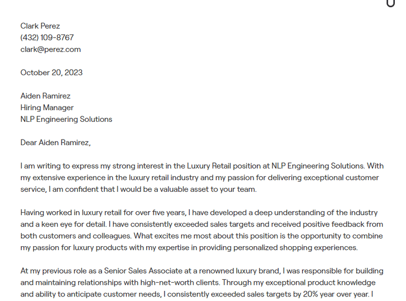 4+ Retail Cover Letter Examples (with In-Depth Guidance)