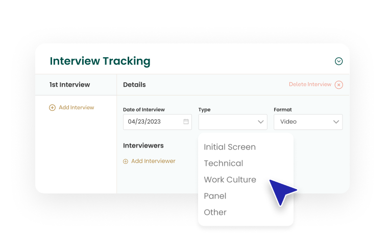 Free Interview Tracker - Manage All of Your Job Interviews In One Place | Teal