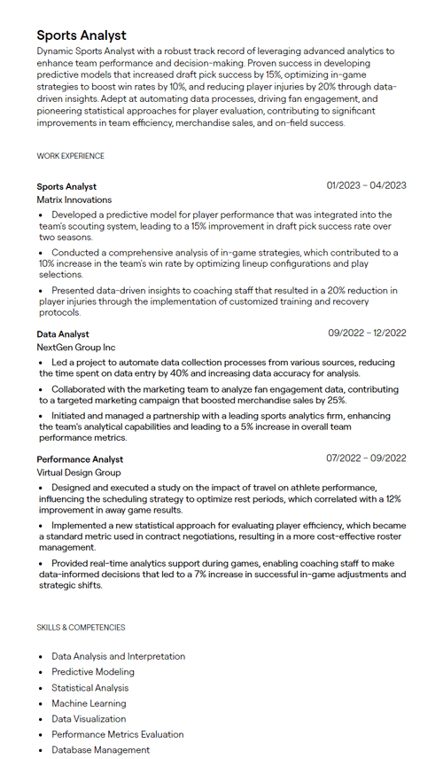 1,500+ Resume Examples (+Tools & Guidance) to Win in 2024