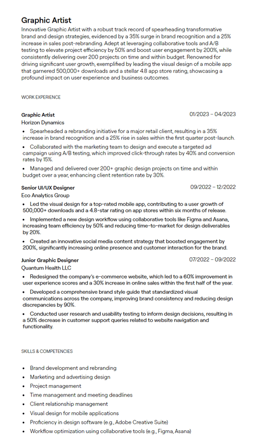 1,500+ Resume Examples (+Tools & Guidance) to Win in 2024