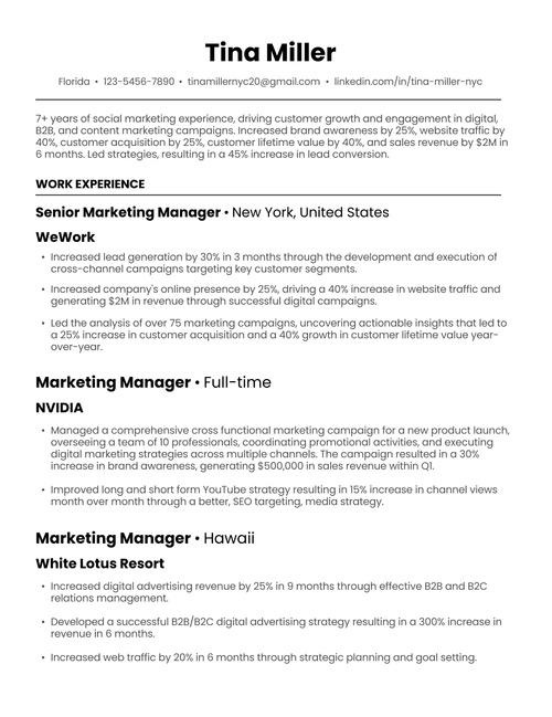 9 Professional Resume Templates to Nail Your Next Job Application