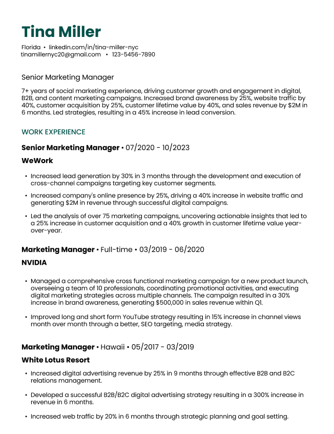 9 Modern Resume Templates to Nail Your Next Job Application