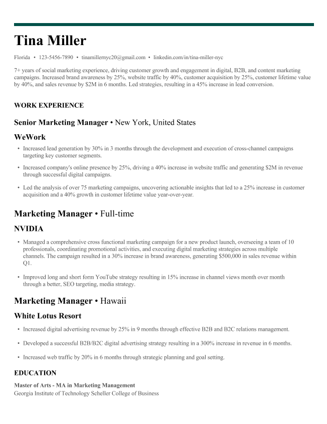 9 Traditional Resume Templates to Nail Your Next Job Application