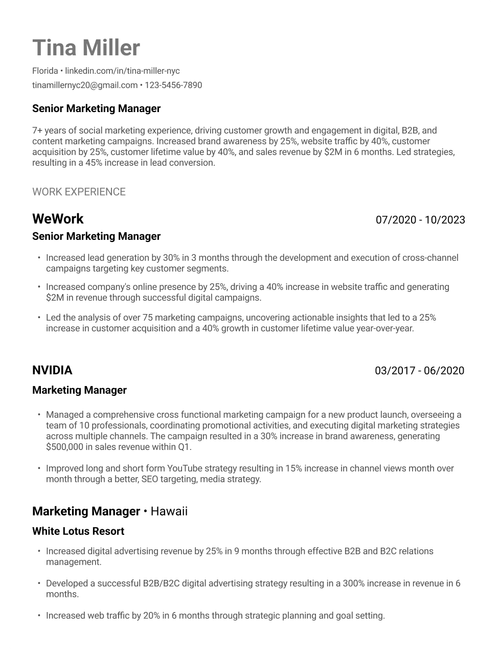 9 Minimalist Resume Templates to Nail Your Next Job Application