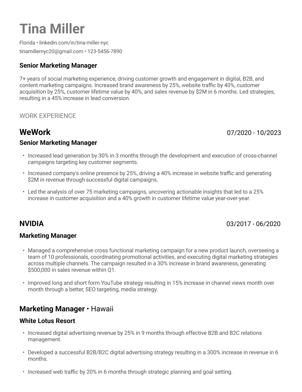 9 Minimalist Resume Templates to Nail Your Next Job Application