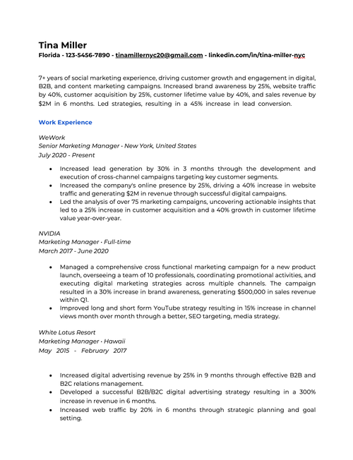 100+ Free Resume Templates for Job Seekers to use in 2025 — Download & Use