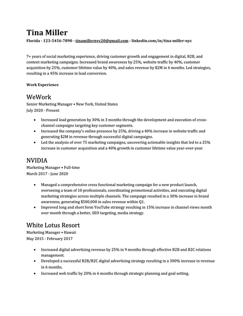 100+ Free Resume Templates for Job Seekers to use in 2025 — Download & Use