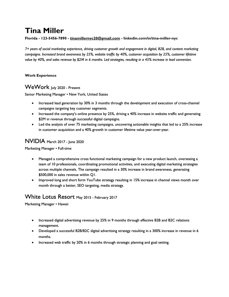 9 Microsoft Word Resume Templates to Nail Your Next Job Application