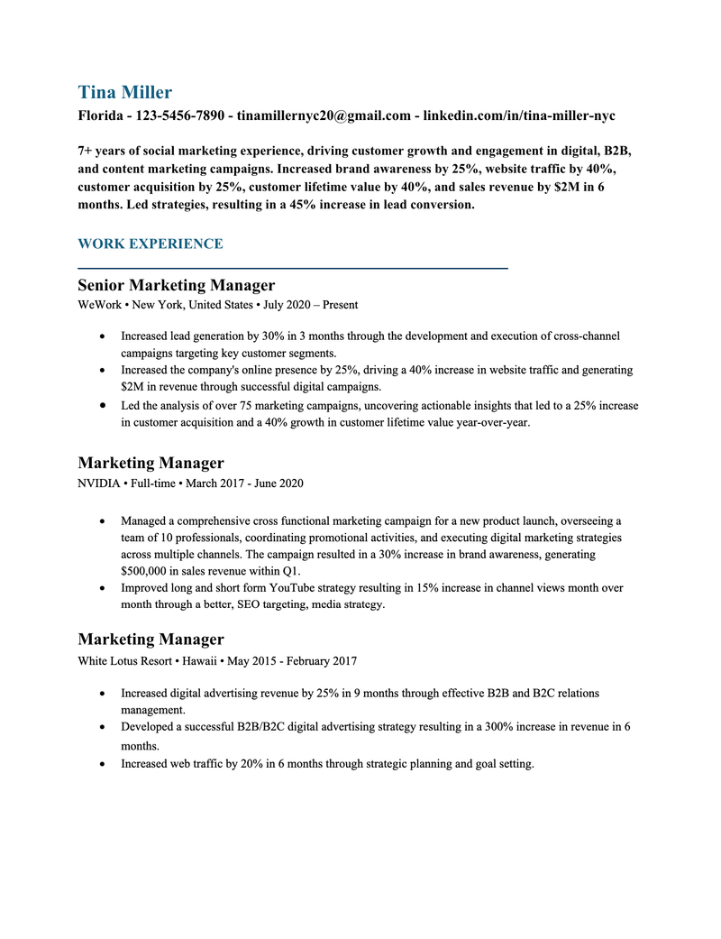 9 Microsoft Word Resume Templates to Nail Your Next Job Application
