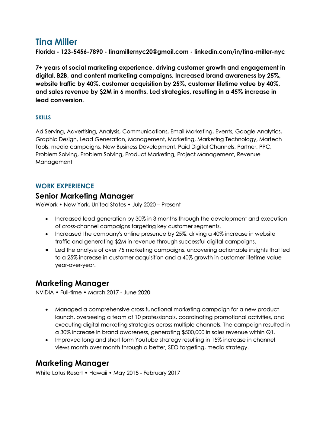 9 Microsoft Word Resume Templates to Nail Your Next Job Application