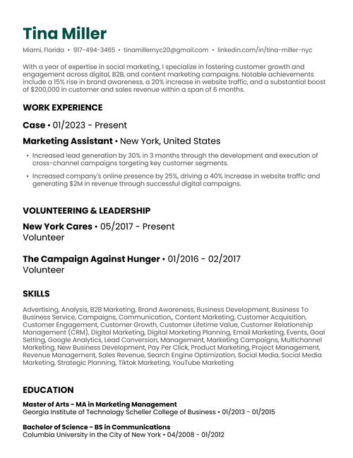 9 Student Resume Templates to Nail Your Next Job Application