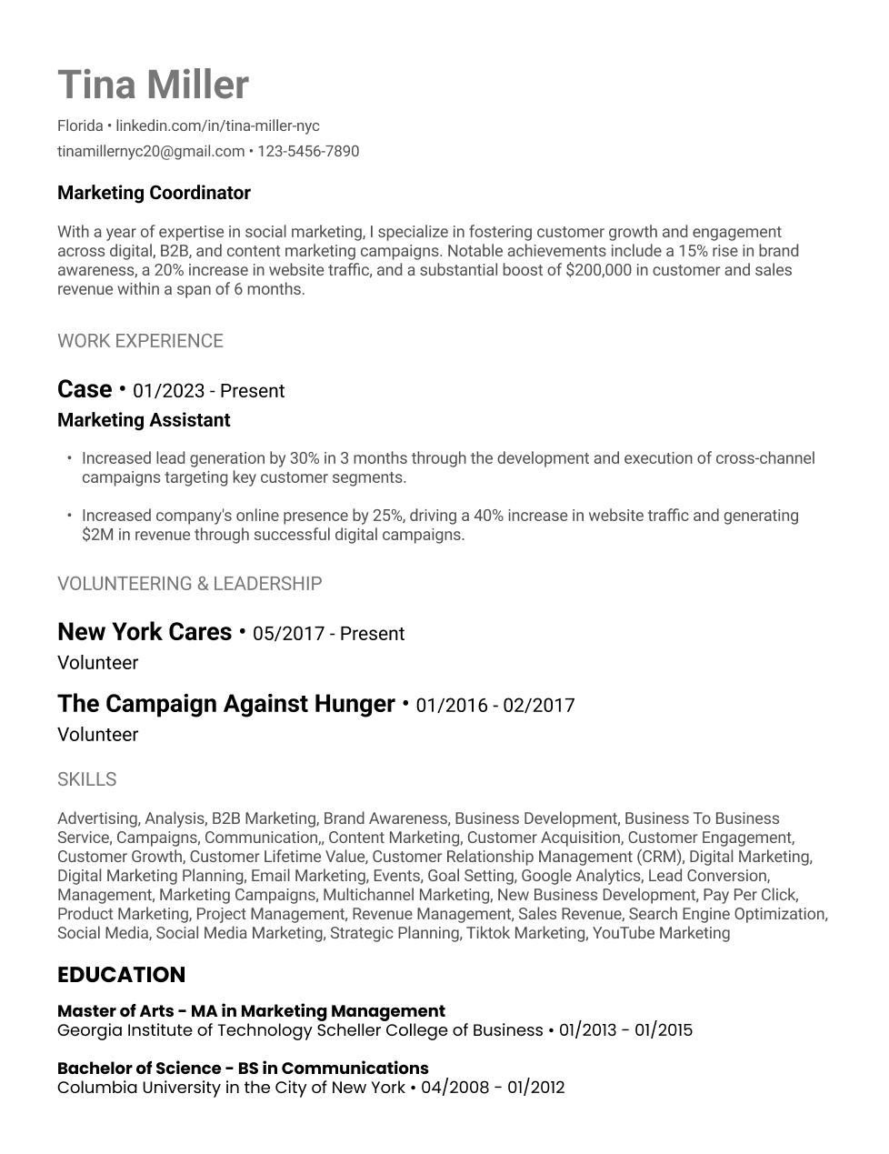 9 Student Resume Templates to Nail Your Next Job Application