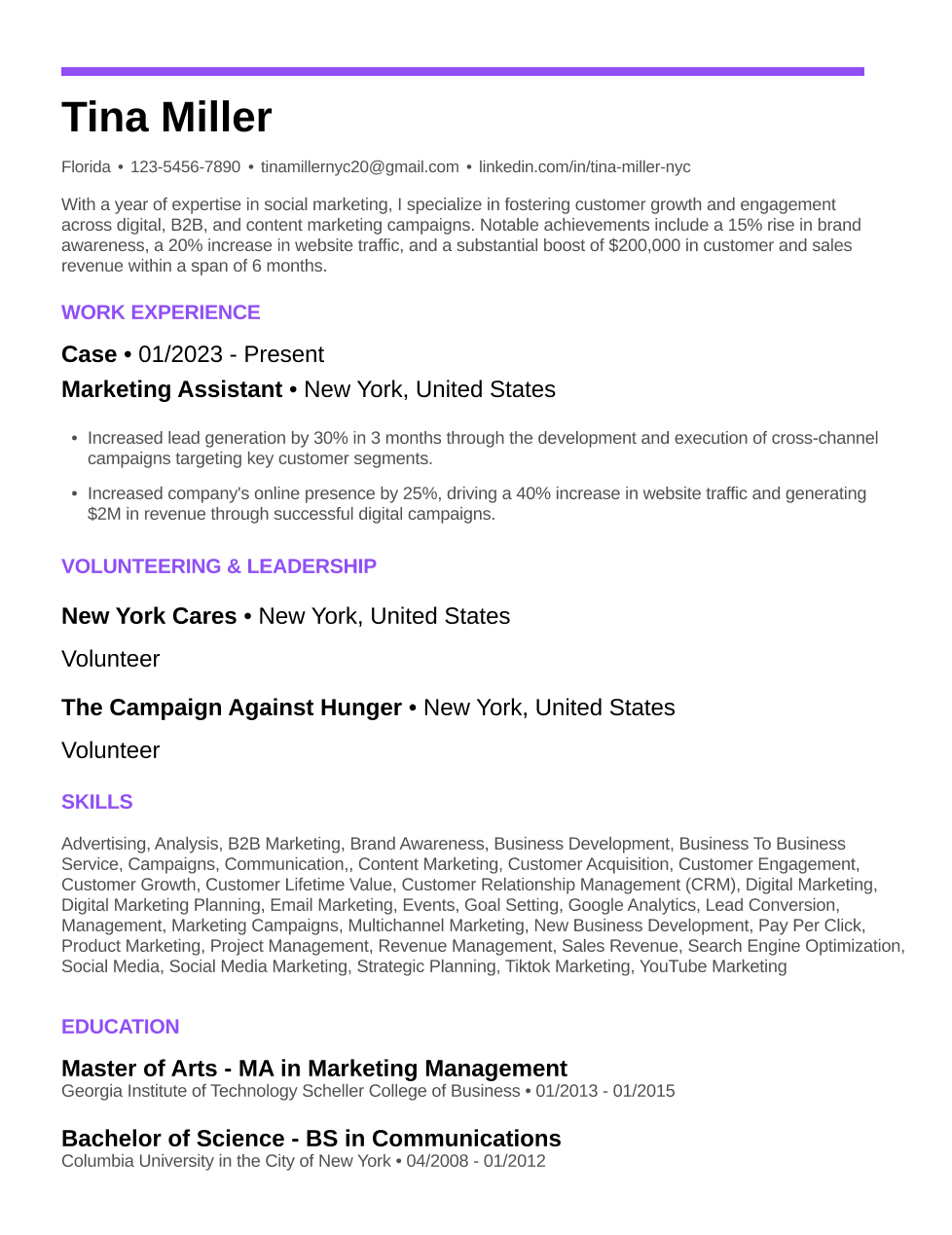 9 Student Resume Templates to Nail Your Next Job Application