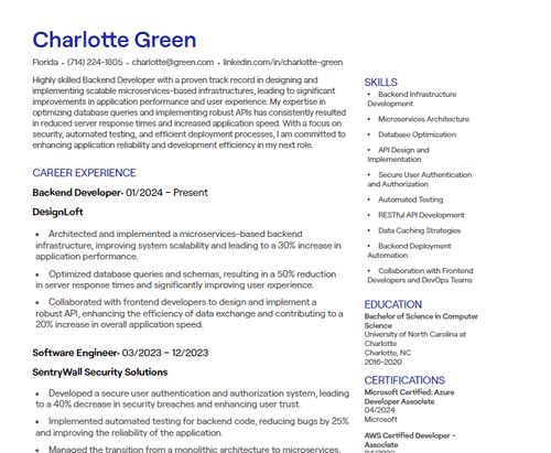 13 Full Stack Developer CV Examples [+ Free Templates]