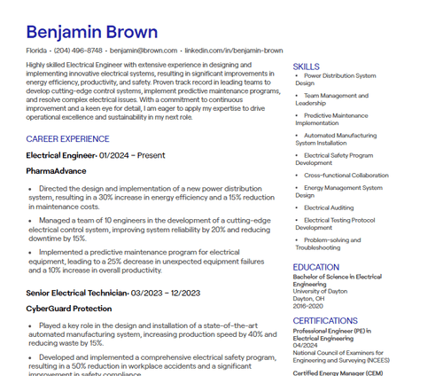 7 Engineering CV Examples [+ Free Templates]