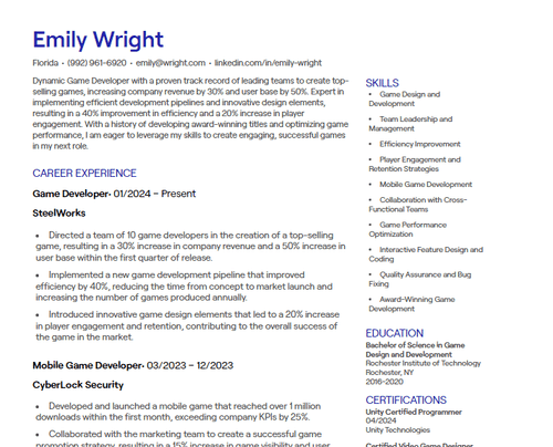 14 Software Developer CV Examples [+ Free Templates]