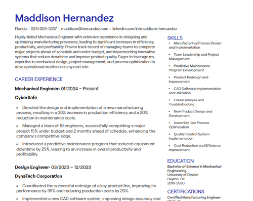 9 Automotive Engineer CV Examples [+ Free Templates]