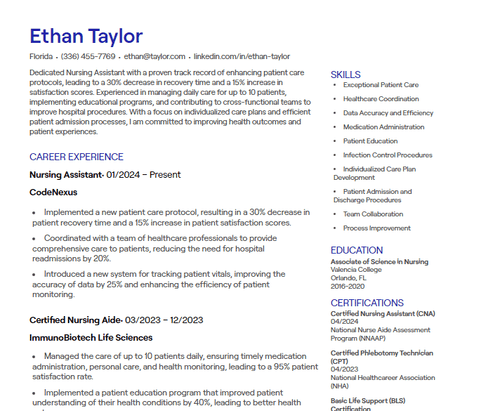 12 Medical Assistant CV Examples [+ Free Templates]