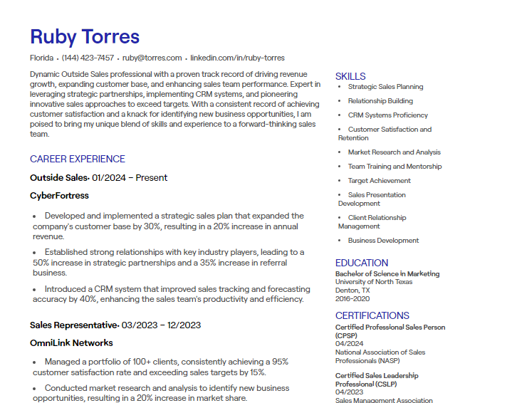 5 Sales Engineer CV Examples [+ Free Templates]