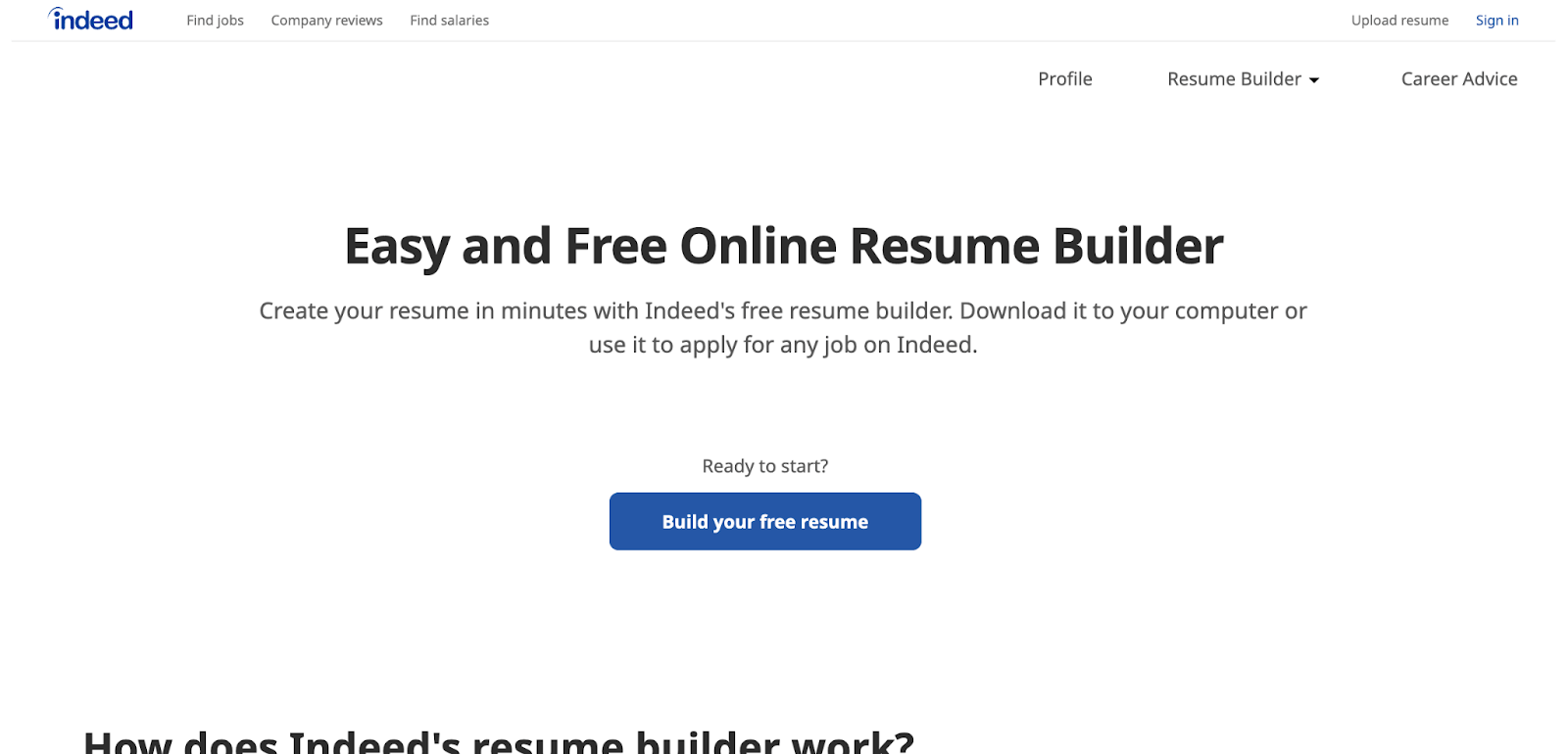 Indeed Resume Builder and Resume Review: Is It Worth It?