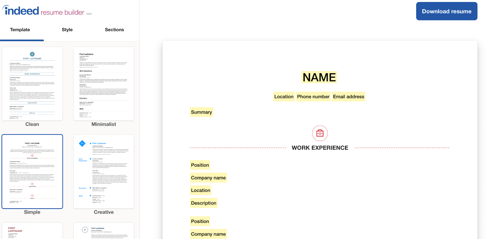 Indeed Resume Builder and Resume Review: Is It Worth It?