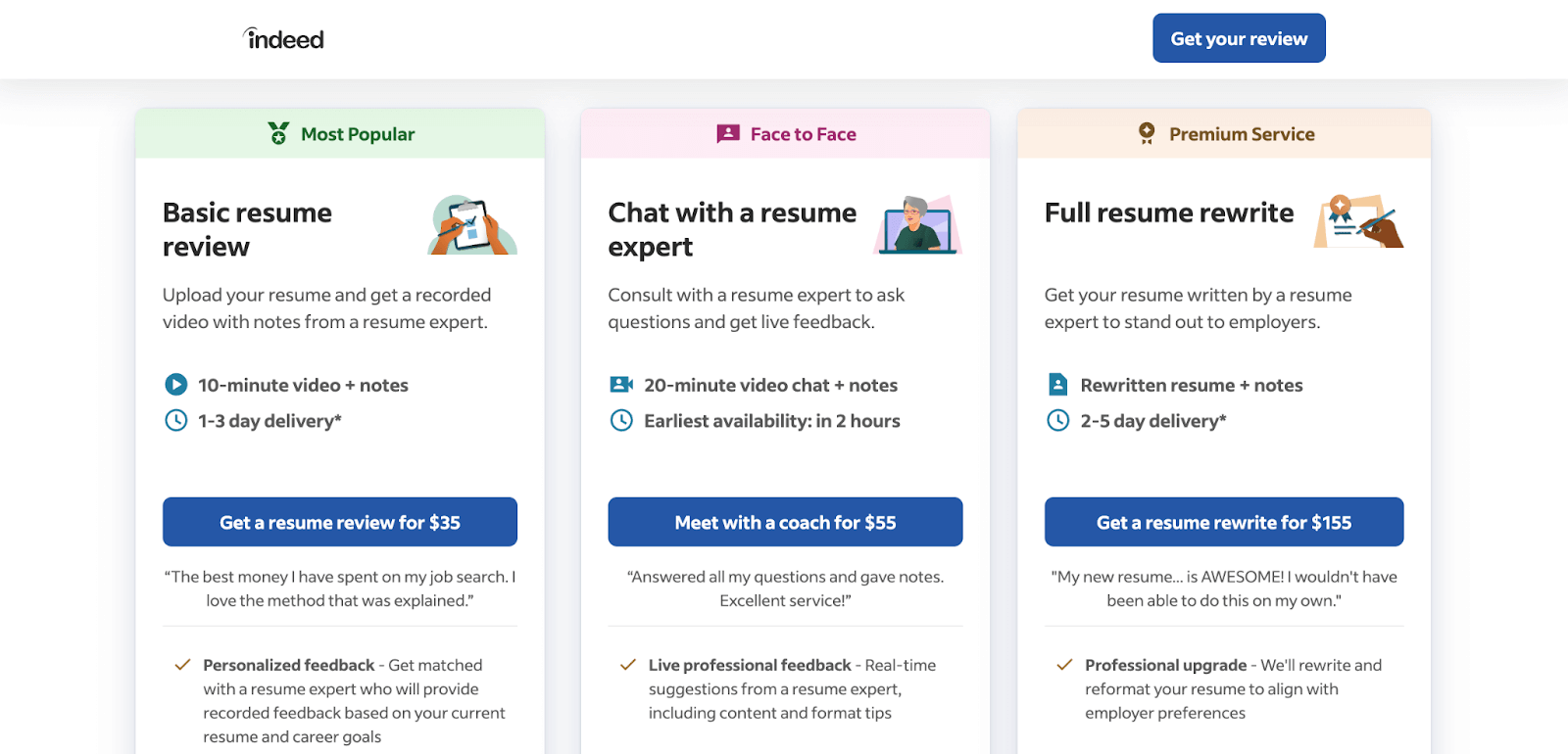 Indeed Resume Builder and Resume Review: Is It Worth It?