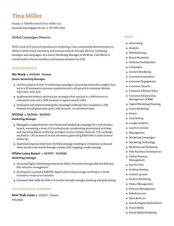 9 Visual Resume Templates to Nail Your Next Job Application