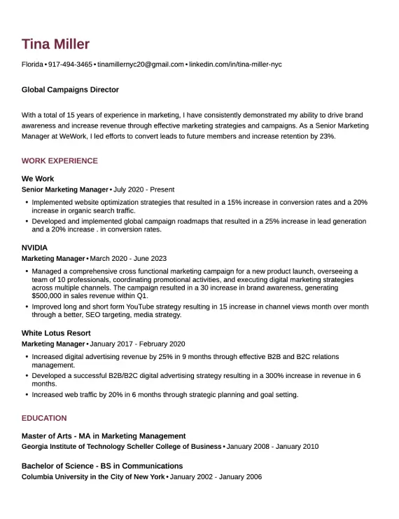 9 Visual Resume Templates to Nail Your Next Job Application