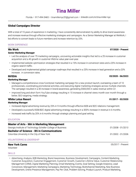 9 Visual Resume Templates to Nail Your Next Job Application
