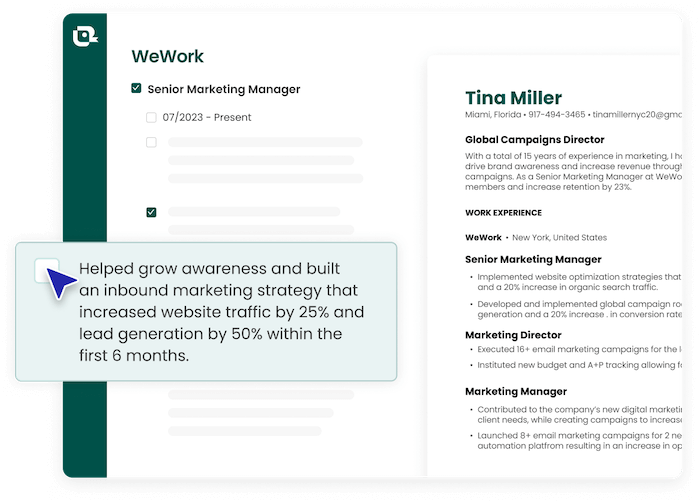 How to Write a Targeted Resume: Examples + Tips | Teal