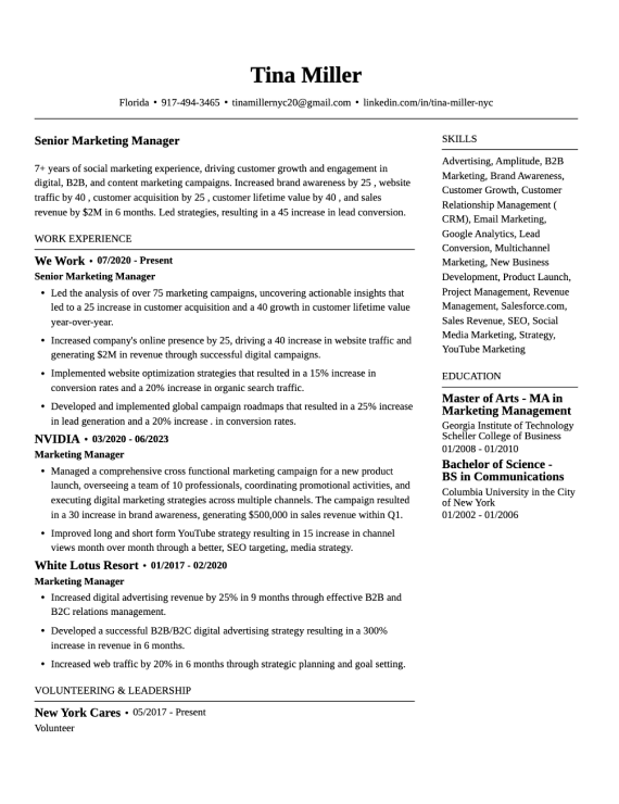 9 Corporate Resume Templates to Nail Your Next Job Application