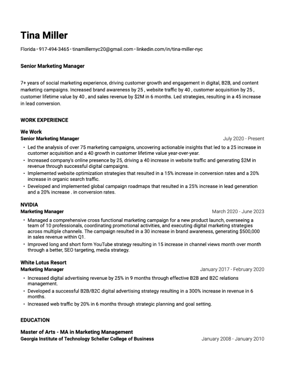 9 Corporate Resume Templates to Nail Your Next Job Application