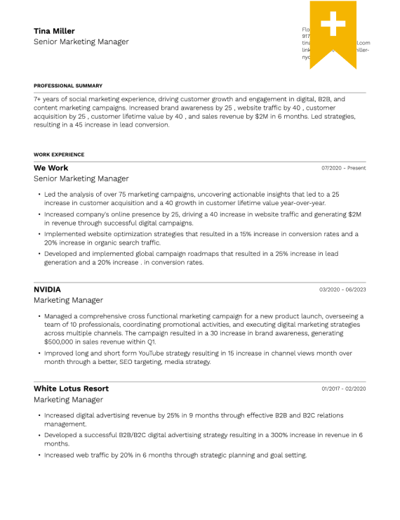 9 Corporate Resume Templates to Nail Your Next Job Application