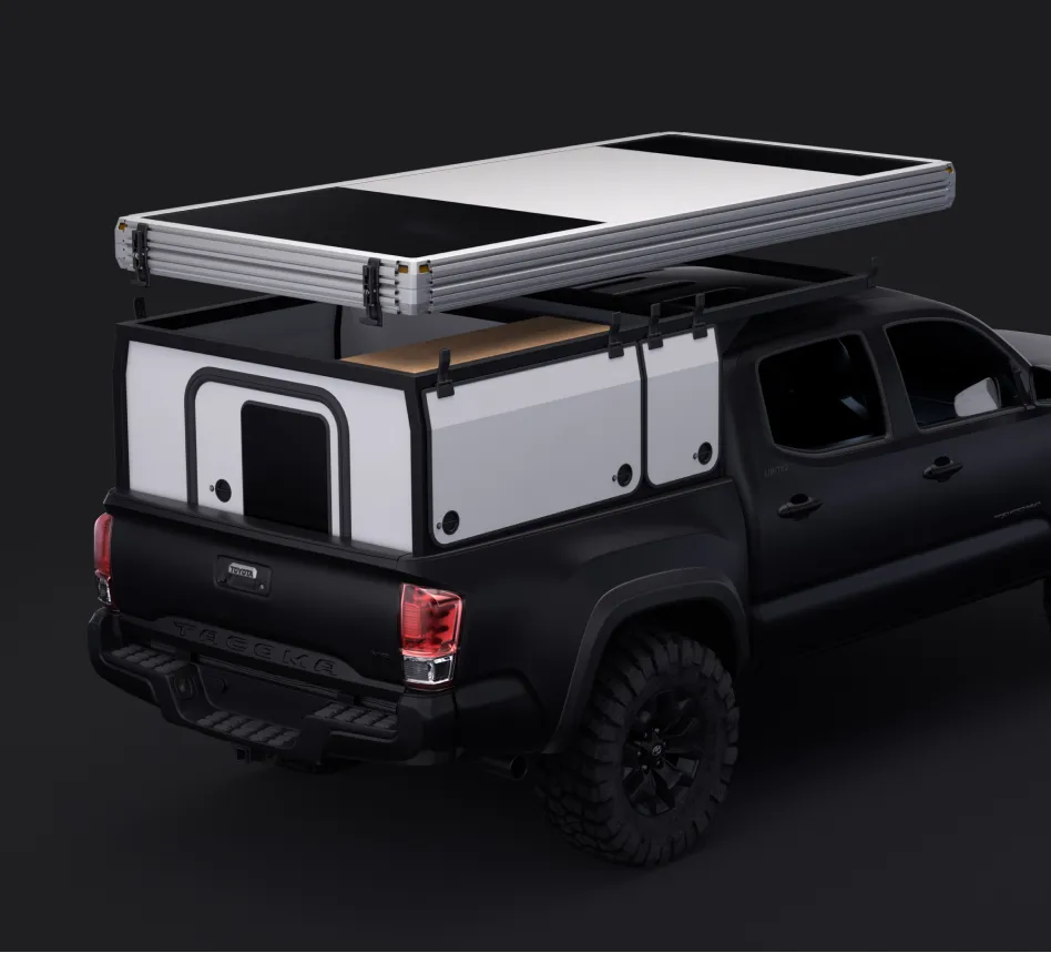 The Hard-Sided Folding Pop Up Camper - Hardsider