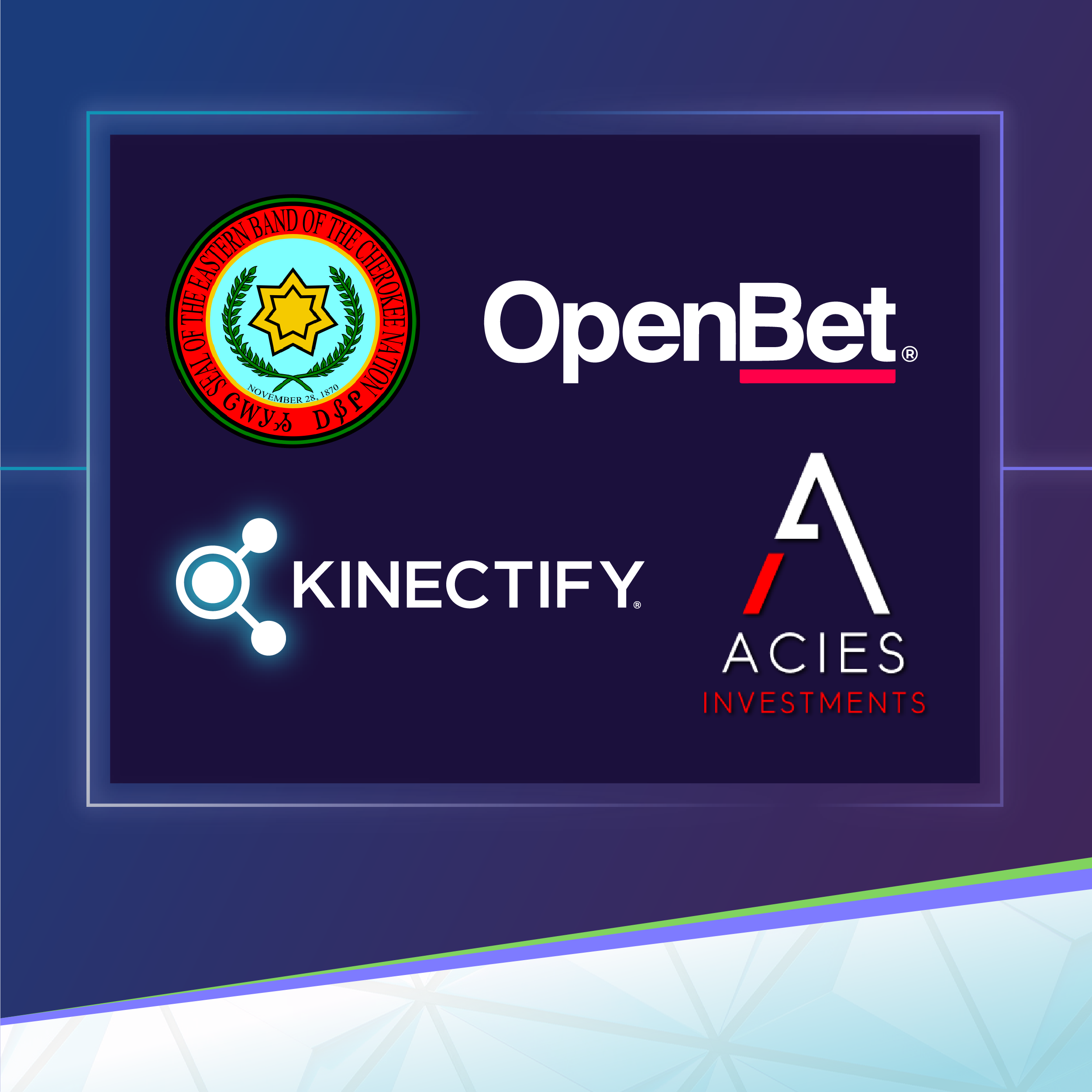 Kinectify Raises Series Seed Round Co-Led by OpenBet, Acies Investments, and the Eastern Band of ...